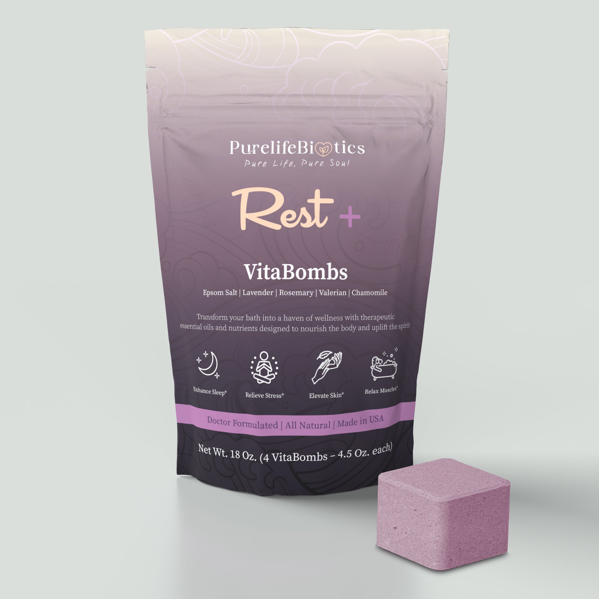 Rest+: Dive into Calm with Lavender & Chamomile for Tranquil Moments ...